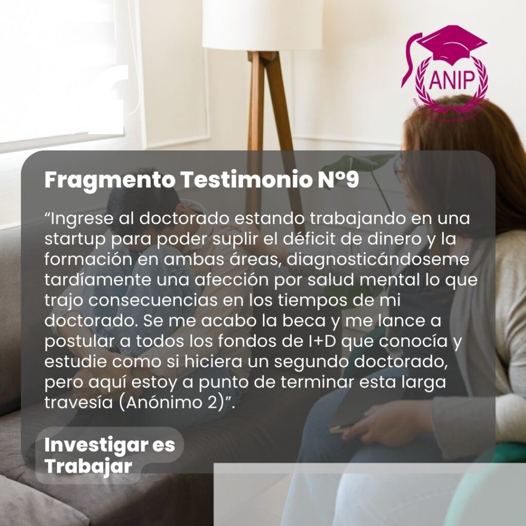 Testimonios de problemáticas laborales en los trabajadores del ...